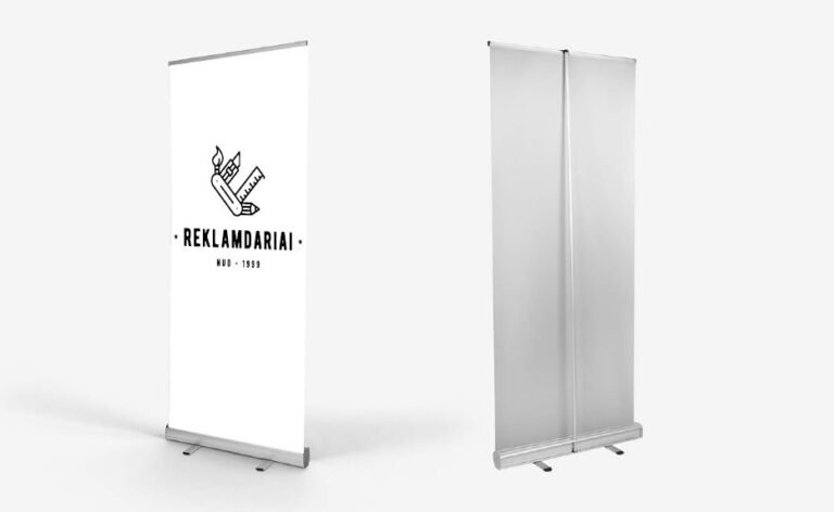 Roll Up Stendai - Reklamdariai